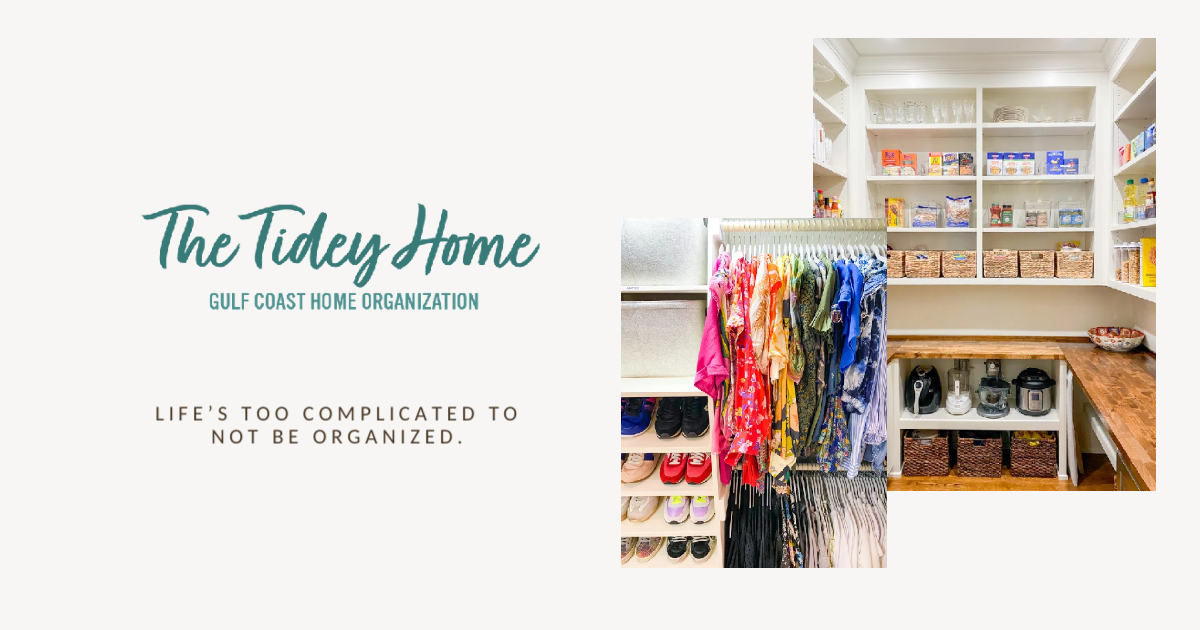 The Tidey Home - Home Organization Pensacola Florida and Gulf Coast